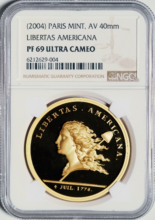 Libertas Americana Medals (1781) - Coins for sale on Collectors Corner
